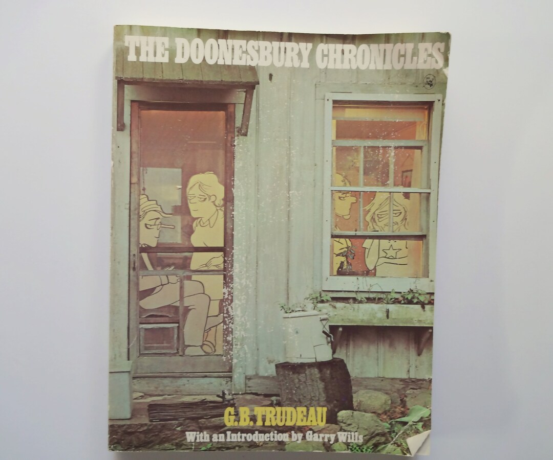 Vintage the Doonesbury Chronicles Comic Strip Book by G.B. Trudeau 1975 ...