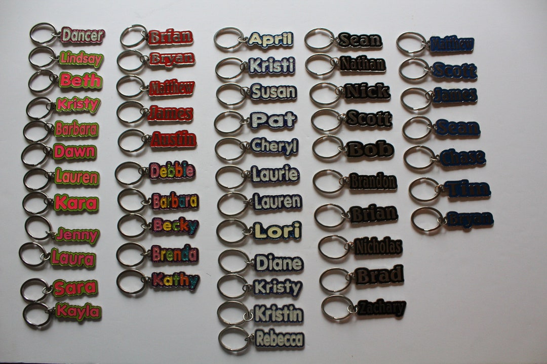 Vintage Swibco Name Keychain 2000s - Etsy