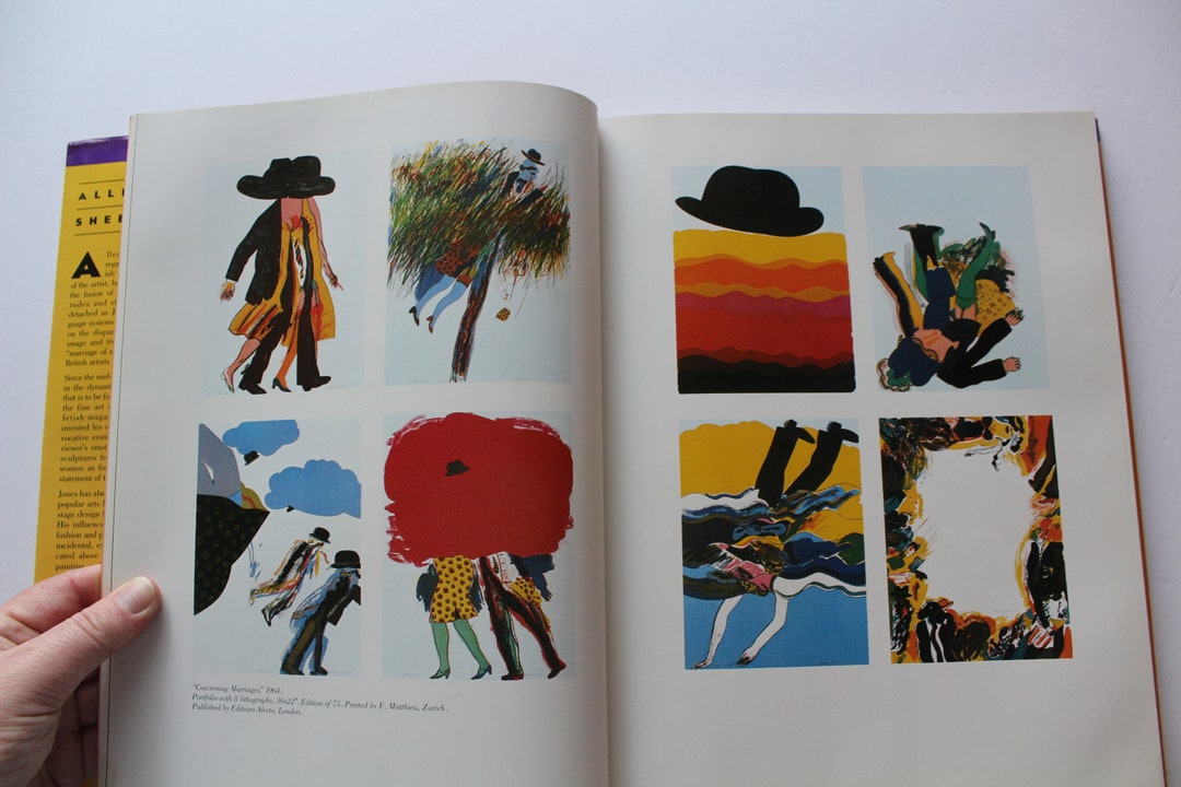Vintage Allen Jones Sheer Magic Artwork Book 1979 - Etsy