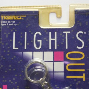 Vintage New Tiger Electronic Handheld Lights Out Keychain Game 1997 - Etsy