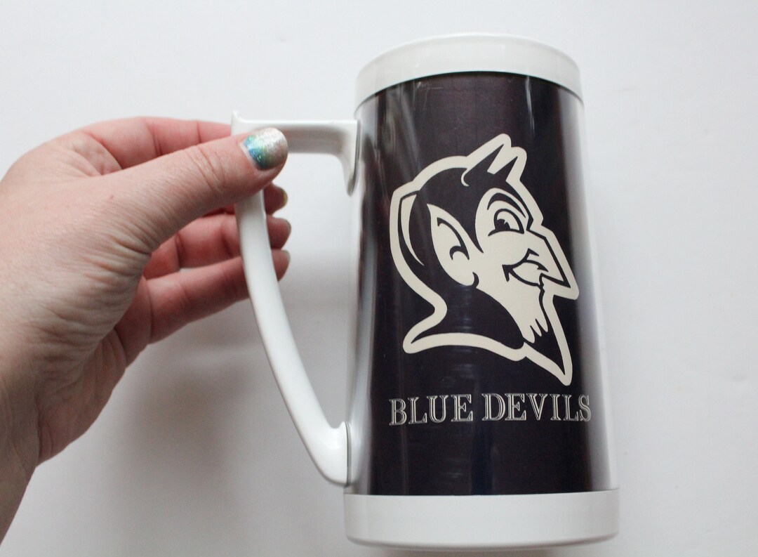 Vintage Duke University Blue Devils Thermo-serv Plastic Cup 1970s - Etsy