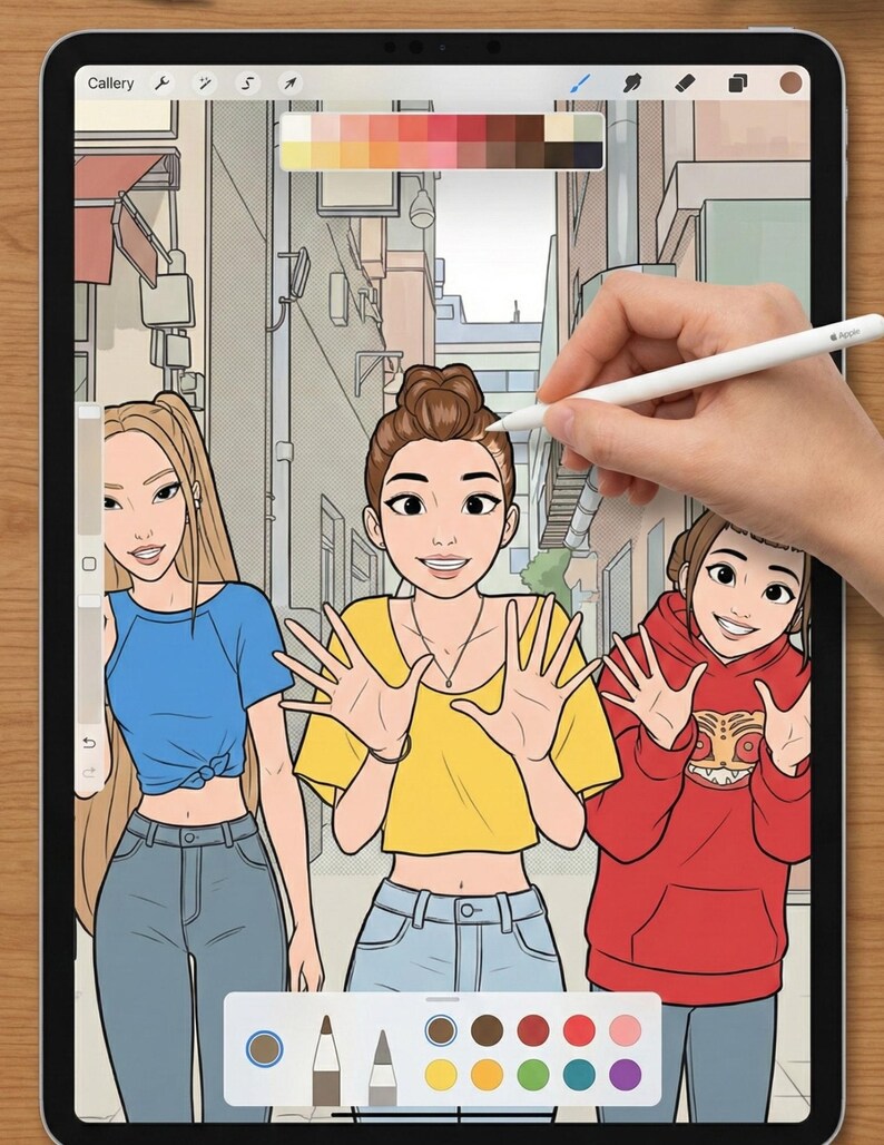 Kpop Demon Hunter Coloring Pages | Anime Printable Coloring Book | K ...