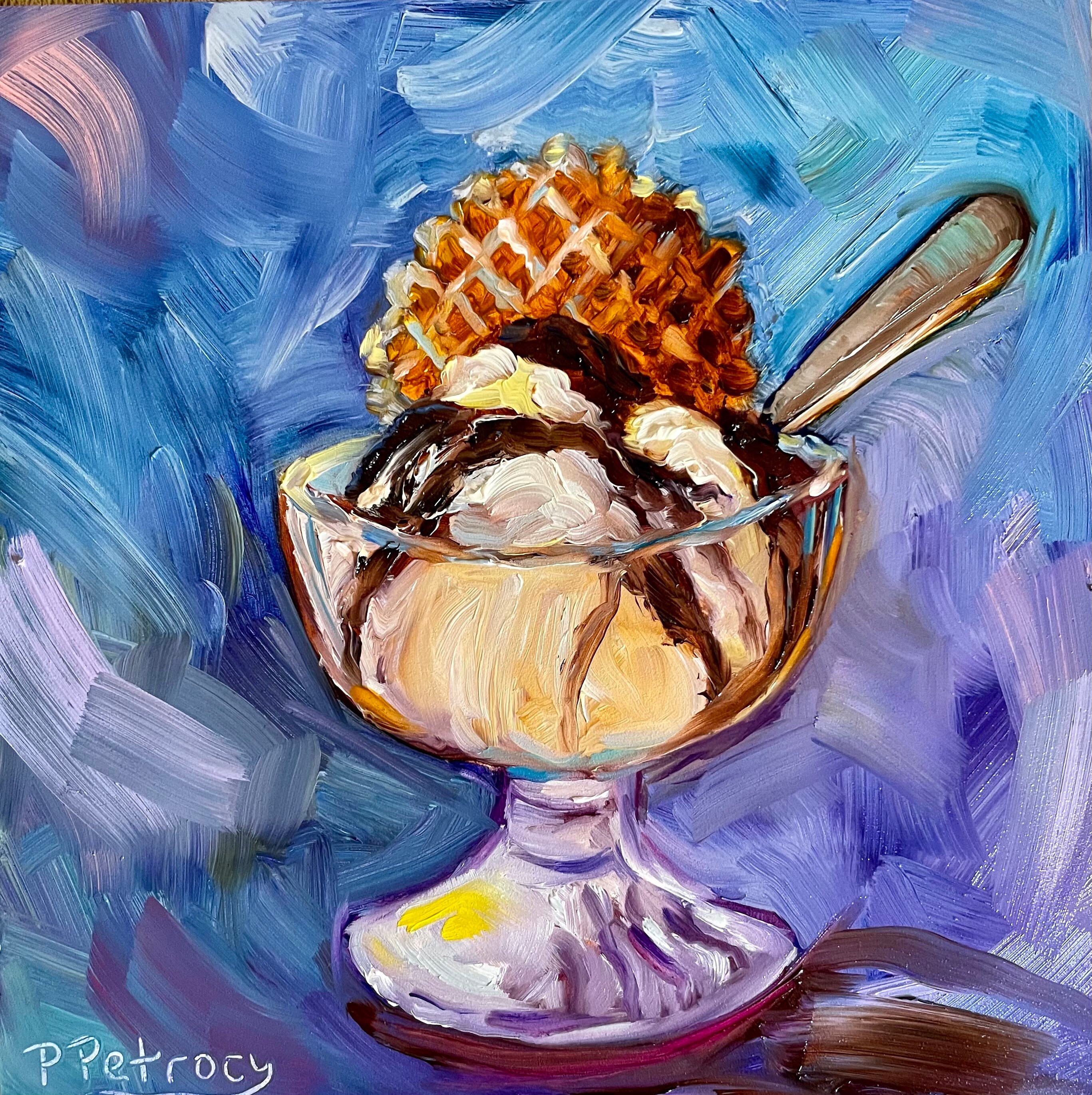 Hot Fudge Sundae Painting - Etsy