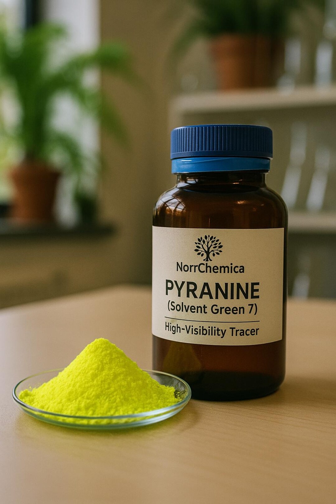 Pyranine (solvent Green 7) | Neon Yellow Fluorescent Tracer Dye | UV ...
