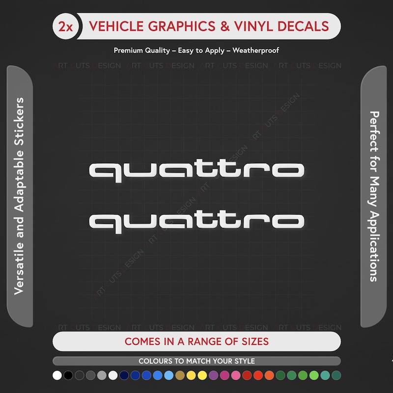 Audi Decals for Windows - Etsy