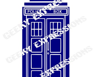 Tardis Svg | Etsy