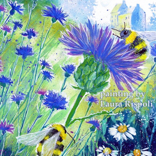 Original or Print or Cards of Painting by Laura Rispoli Horse - Etsy