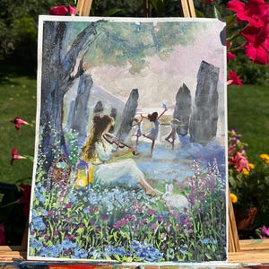 Original or Print or Cards of Watercolor Painting by Laura Rispoli ...