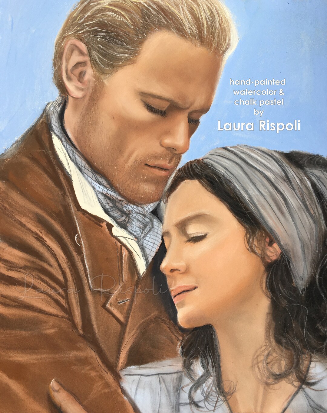 Print or Cards or Postcards of Painting by Laura Rispoli Portrait Art ...