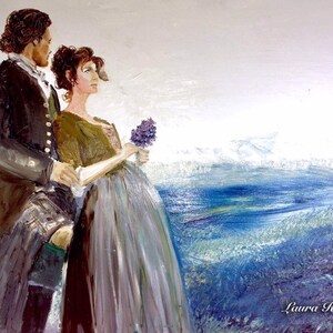 Set of Four Prints of Watercolor Paintings Scottish Heather Scottish ...