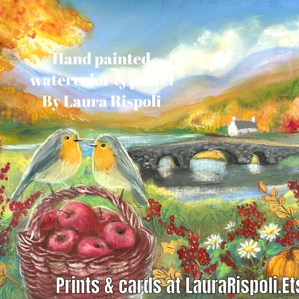 Scotland Red Painting - Etsy