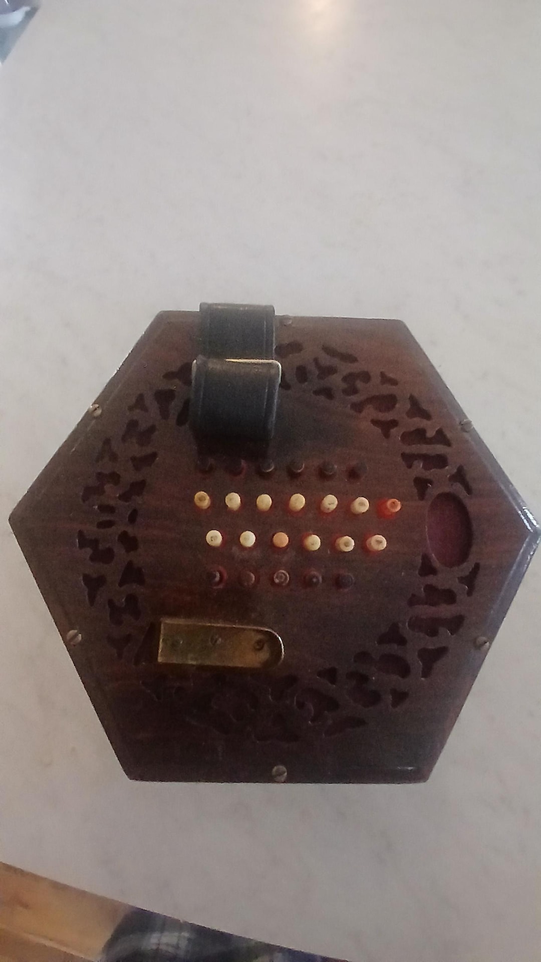 English Lachenal Concertina 48 Keys Circa 1890 Excellent Condition All ...
