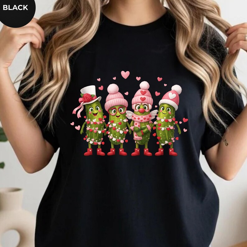 Funny Pickle Valentine's Day Shirt, Graphic Tee - Etsy