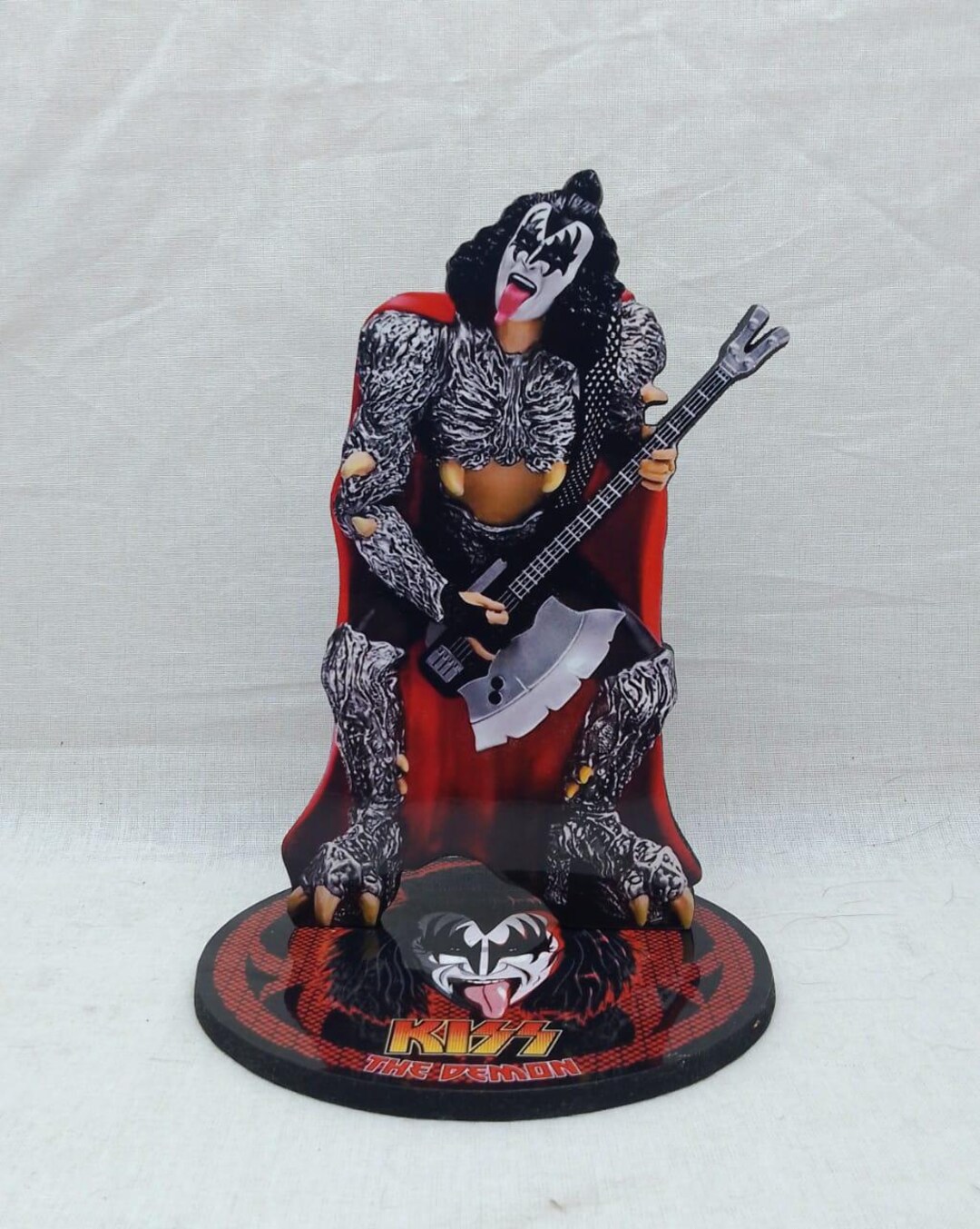 GENE SIMMONS 8" DISPLAY Standee Cutout Figure Kiss Decor Standup - Etsy