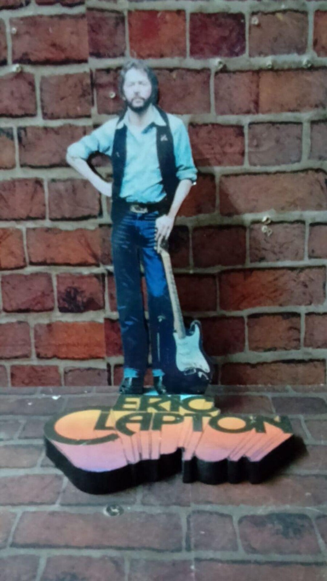 ERIC CLAPTON 8" DISPLAY Standee Cutout Figure Decor Standup Guitar - Etsy
