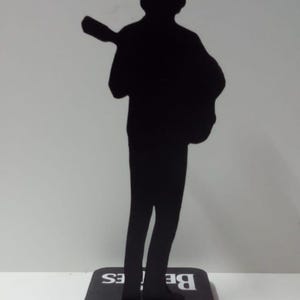GEORGE HARRISON 8" DISPLAY Standee the Beatles Cutout Figure Decor ...
