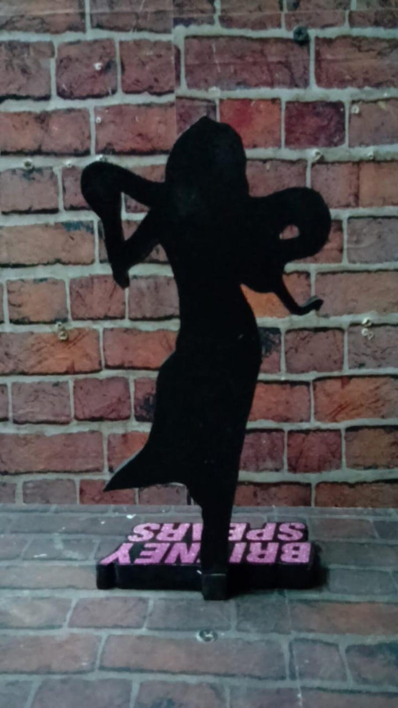 BRITNEY SPEARS 8" DISPLAY Standee Cutout Figure Decor Standup Pop Icon ...