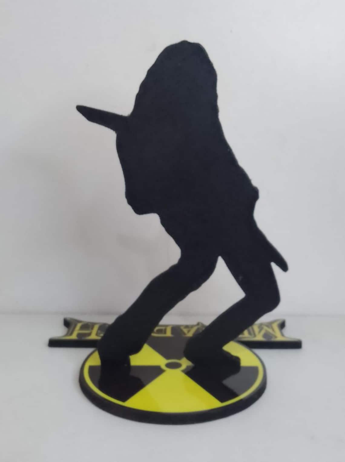DAVE MUSTAINE 8" DISPLAY Standee Megadeth Cutout Figure Decor Standup ...