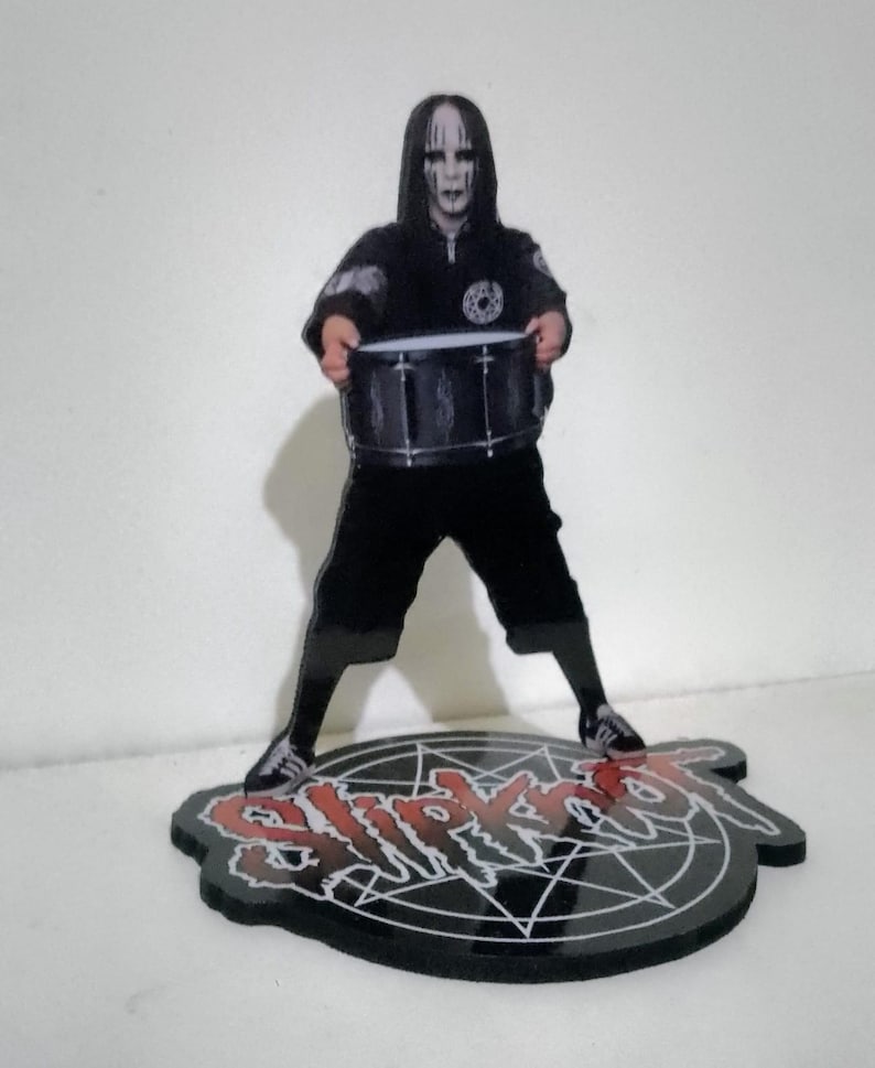 JOEY JORDISON Slipknot 8" DISPLAY Standee Cutout Figure Decor Standup ...