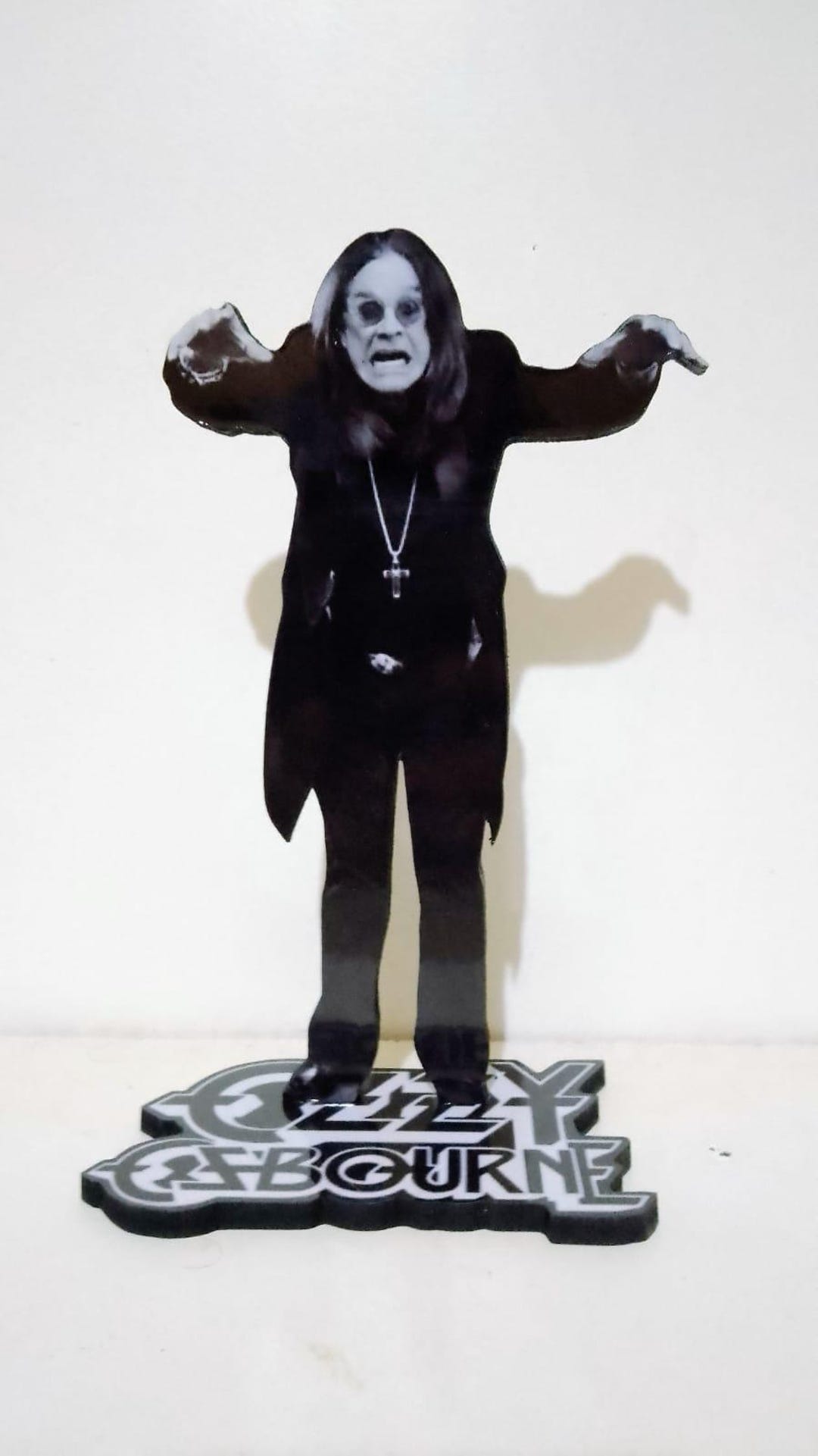 OZZY OSBOURNE 8" DISPLAY Standee Cutout Figure Decor Standup Black ...