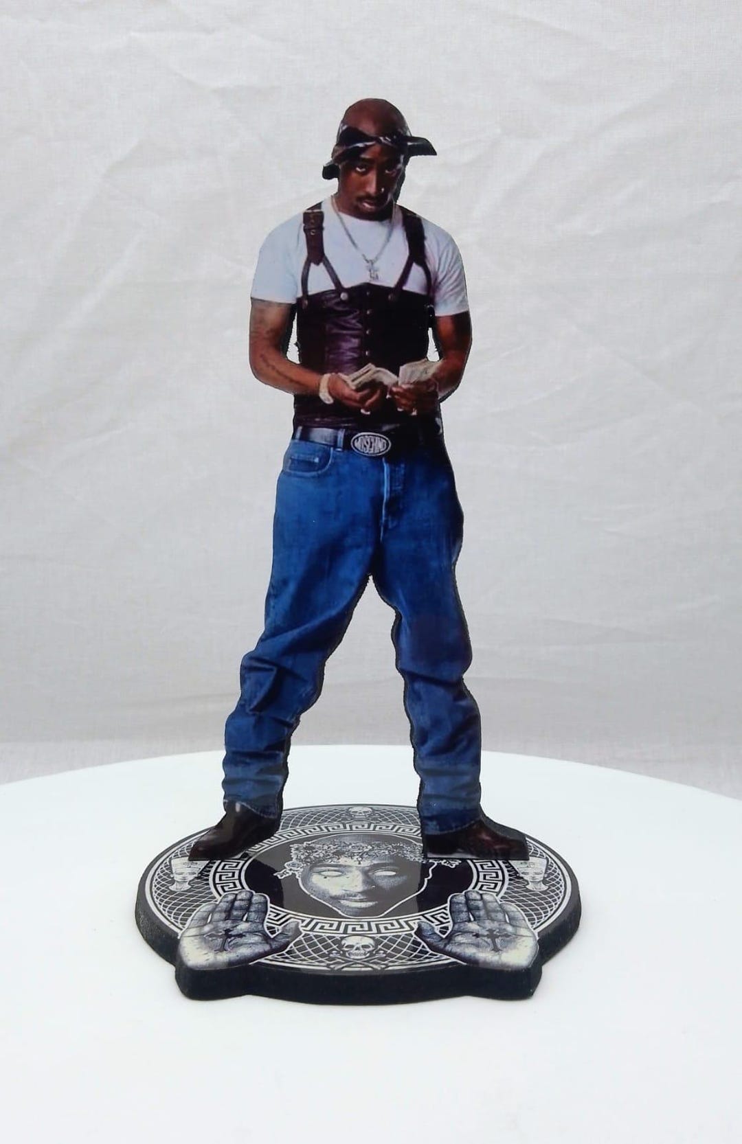TUPAC SHAKUR 8" DISPLAY Standee Cutout Figure 2pac Decor Standup Rap ...