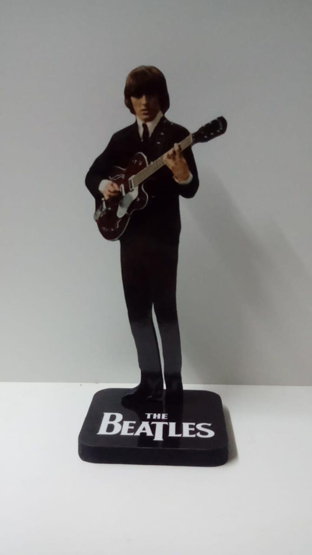 GEORGE HARRISON 8" DISPLAY Standee the Beatles Cutout Figure Decor ...