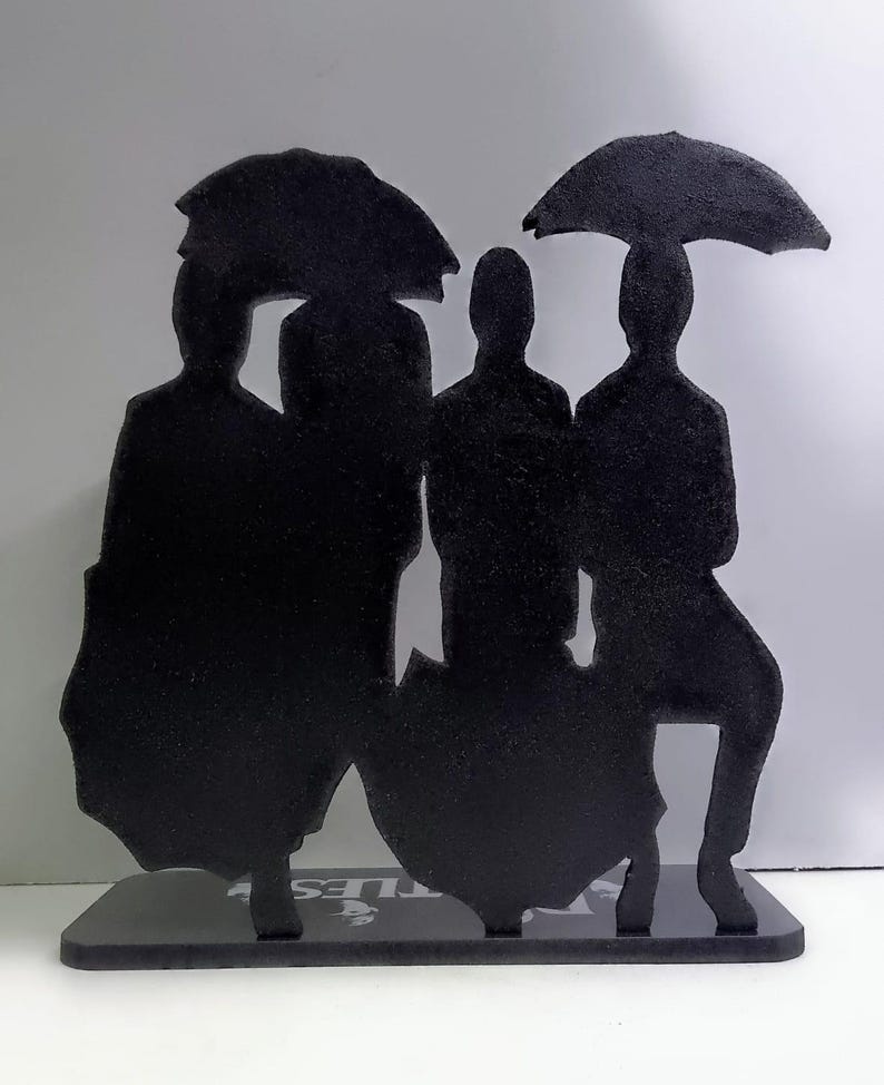 THE BEATLES 8" DISPLAY Standee Cutout Figure Decor Standup Lennon ...