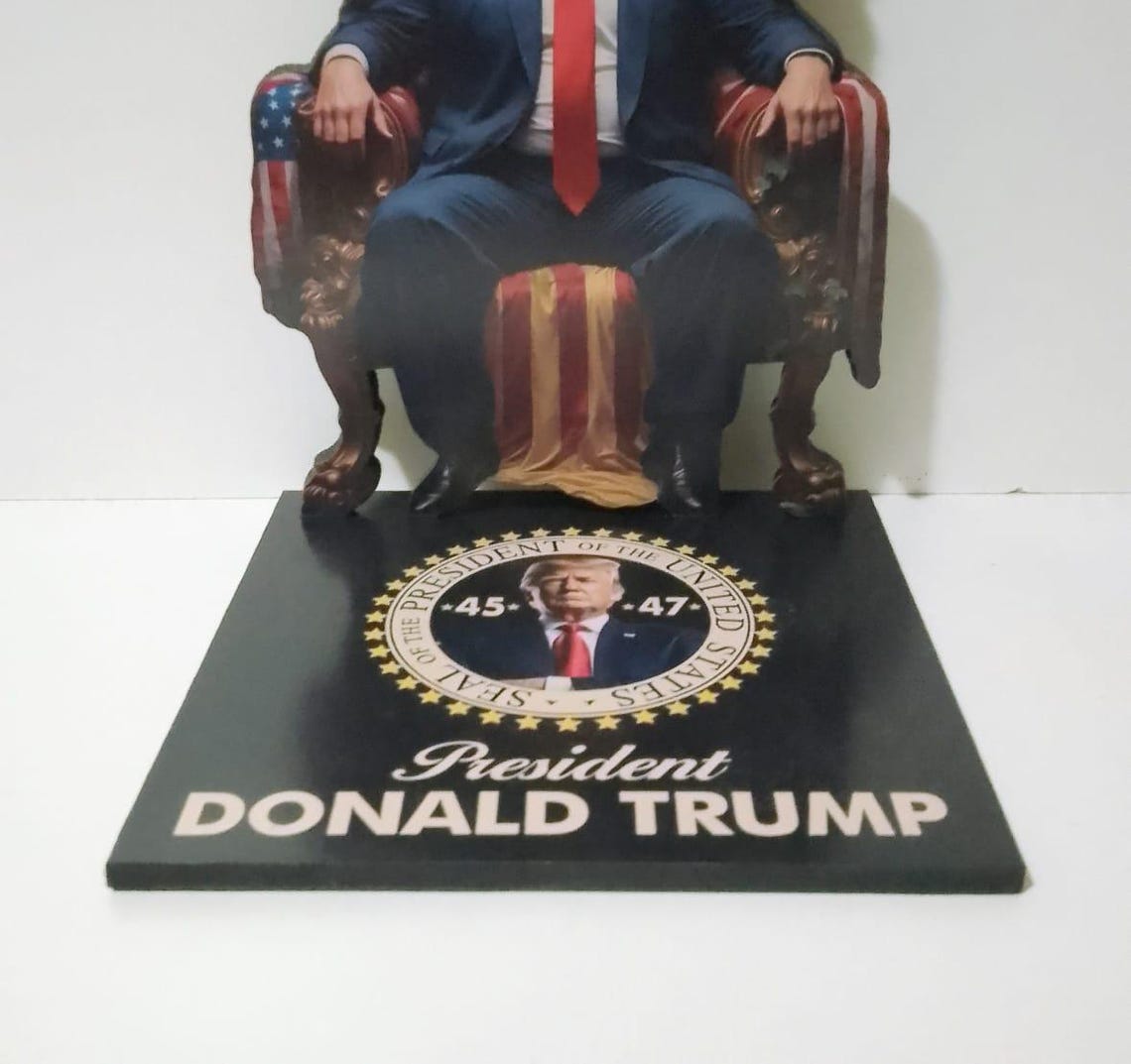 DONALD TRUMP 8" DISPLAY Standee Cutout Figure United States President ...