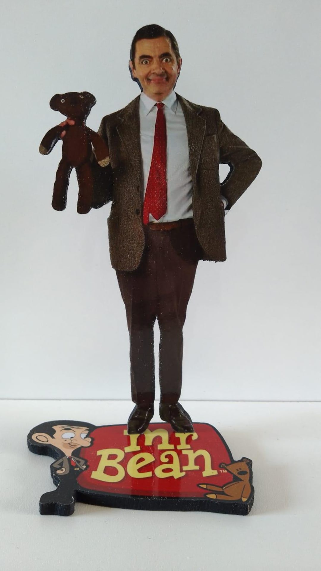 Mr. BEAN 8" DISPLAY STANDEE Cutout Figure Decor Standup Comedy Humor ...