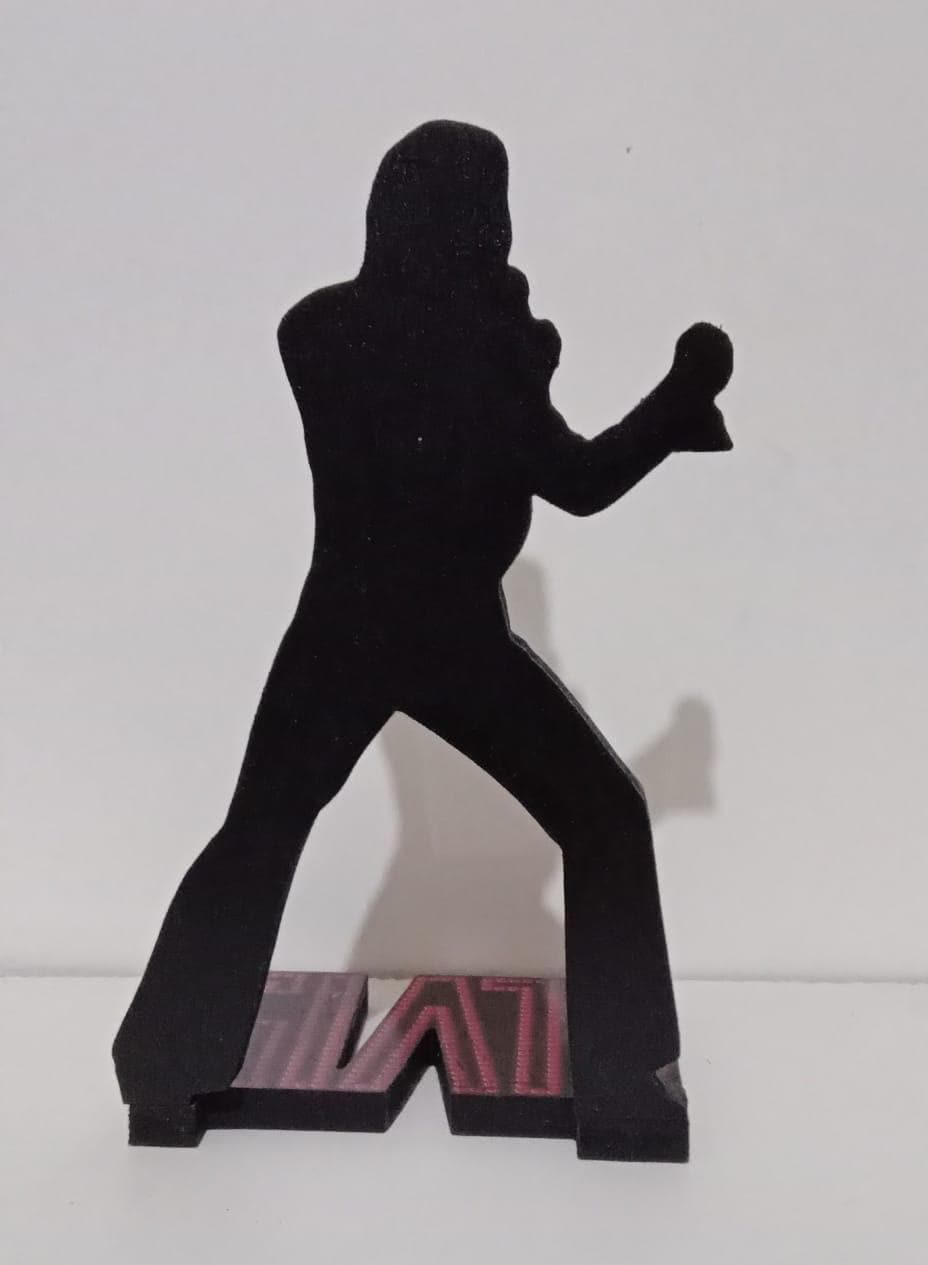 ELVIS PRESLEY 8" DISPLAY Standee Cutout Figure Decor Standup Rock ...
