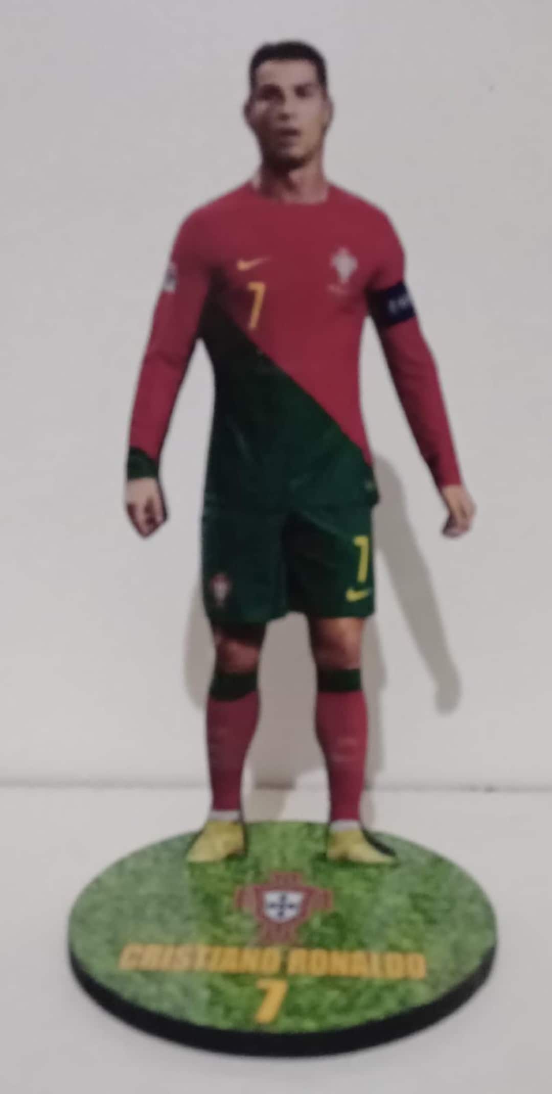 CRISTIANO RONALDO Portugal 8" DISPLAY Standee Cutout Figure Decor ...