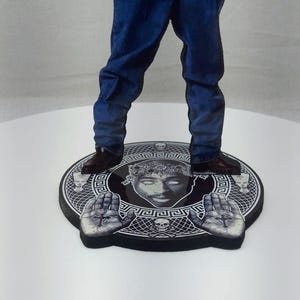 TUPAC SHAKUR 8" DISPLAY Standee Cutout Figure 2pac Decor Standup Rap ...