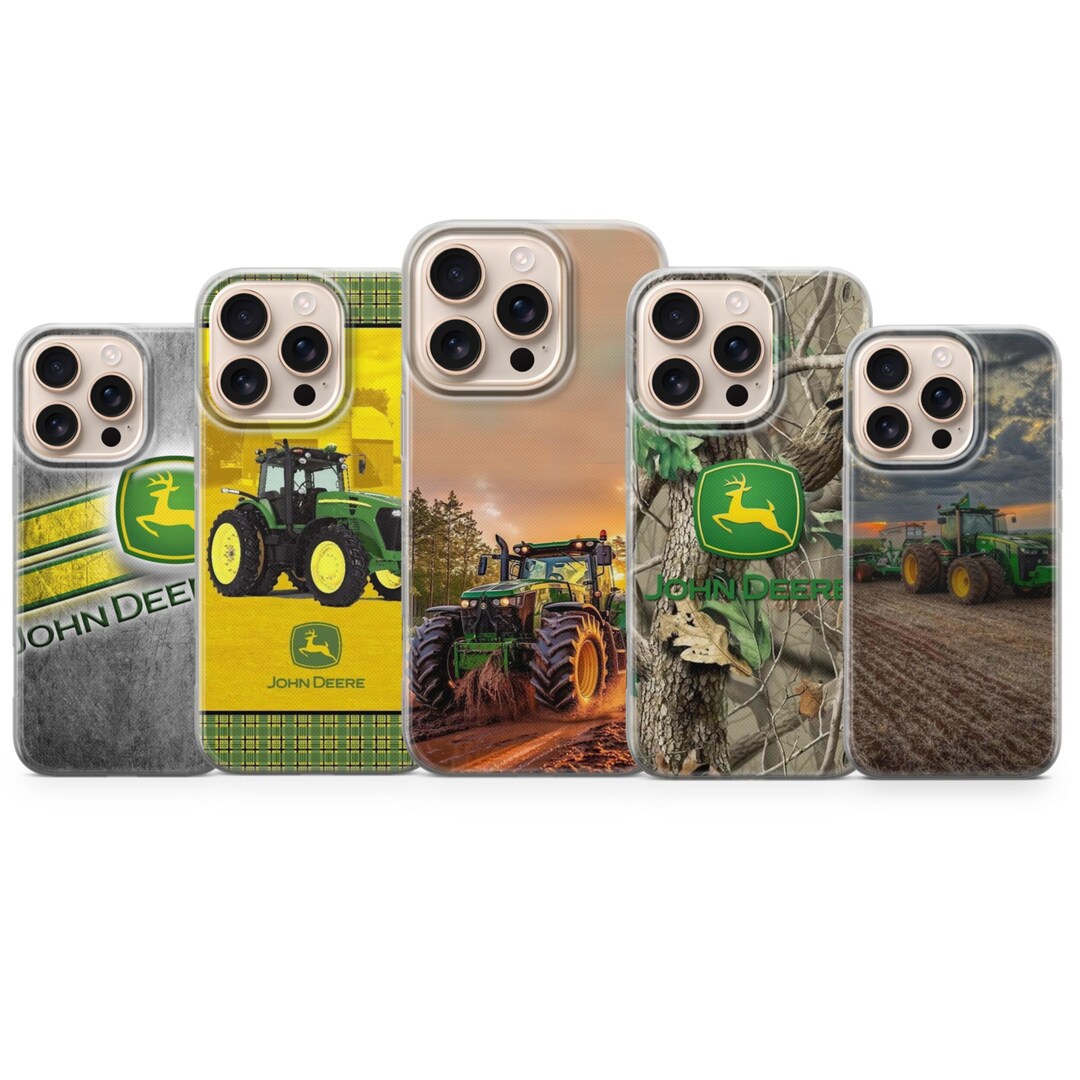 John Deere Phone Case Farmer Tractor Cover for iPhone 17, 17pro, 16, 15 ...