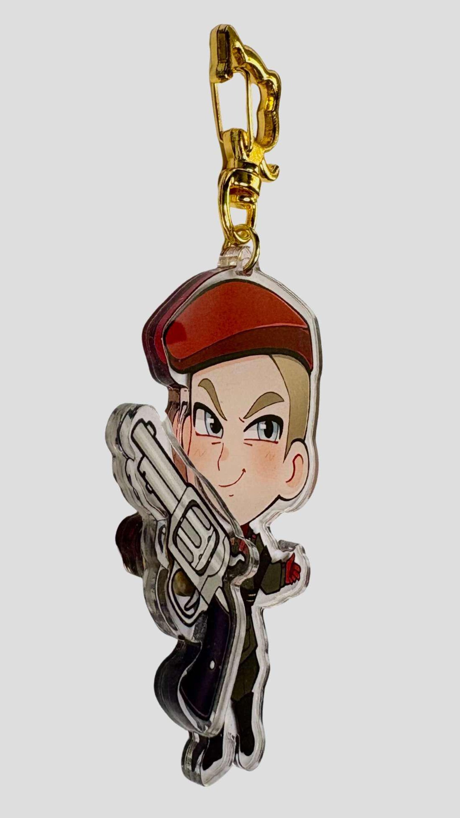 Revolver Ocelot Spinning-revolver Keychain **PRE-ORDER** - Etsy