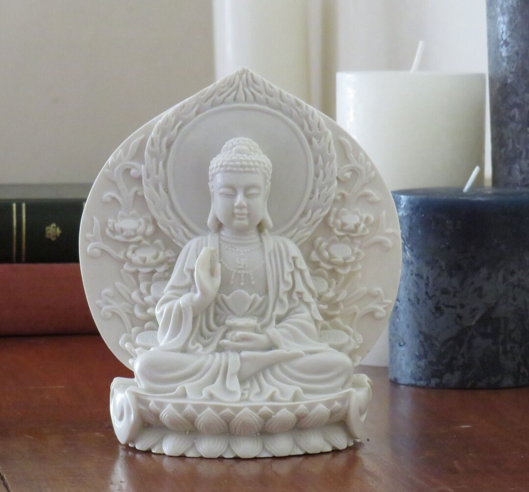 Shrine Buddha, Zen, Collectable, Meditation, Good Fortune, Indian, Thai ...