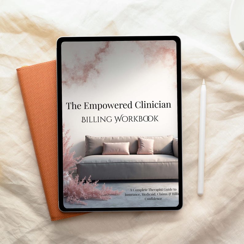 The Clinician’s Billing Blueprint, Therapist Billing Workbook, CPT Code ...