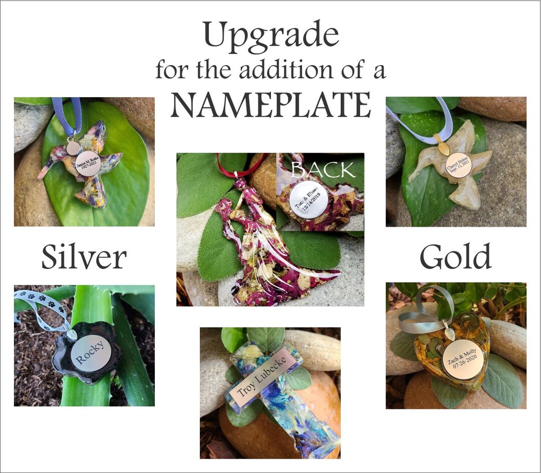 Nameplate for Your Nature's Adornments Keepsake - Etsy