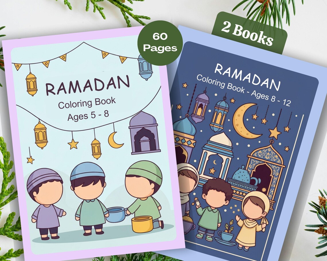Ramadan Coloring Activities Bundle for Kids | Islamic Good Deeds ...