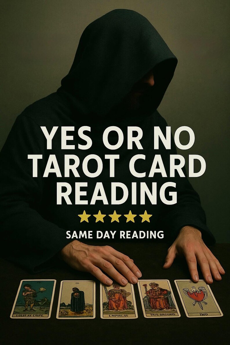 Yes or No Same Day Tarot Card Reading - Etsy