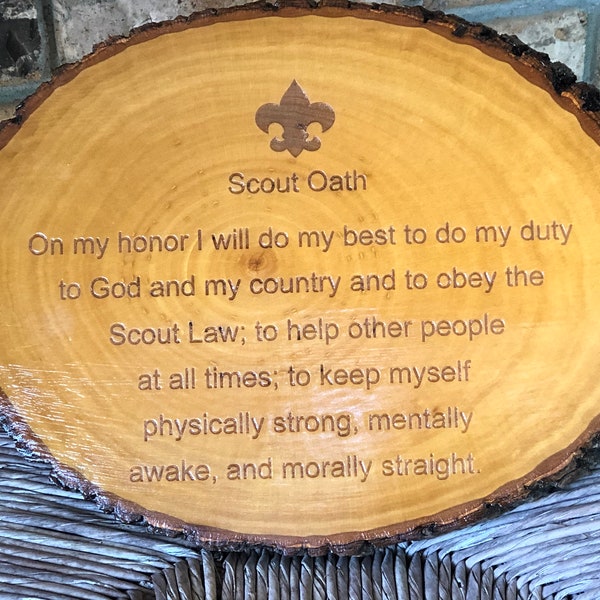 Cub Scout Oath - Etsy