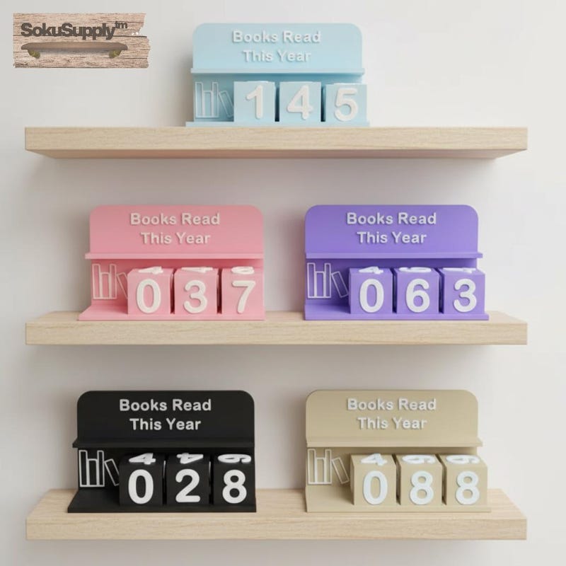 Book Counter With Dice - Etsy UK