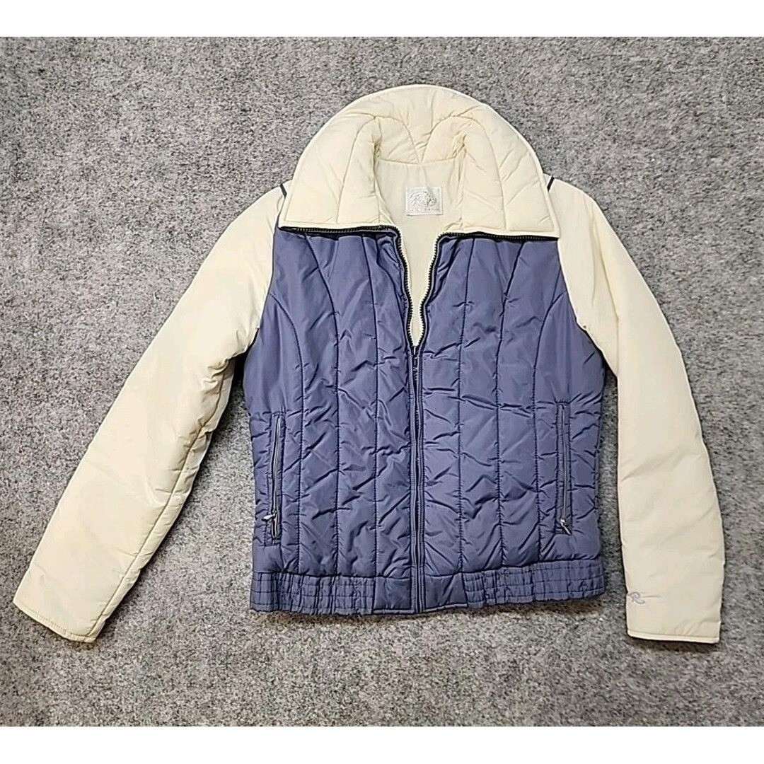 Vintage 1970's Roffe Ski Down Jacket Nylon Puff Retro Made in USA ...