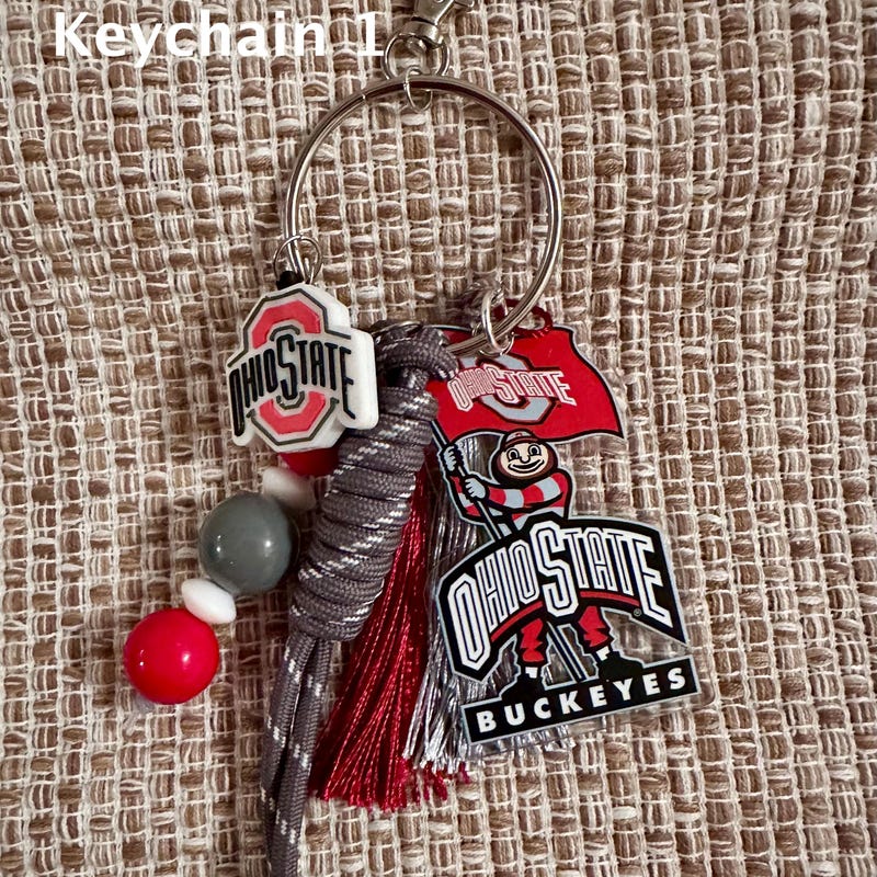 Buckeye Keychain - Etsy