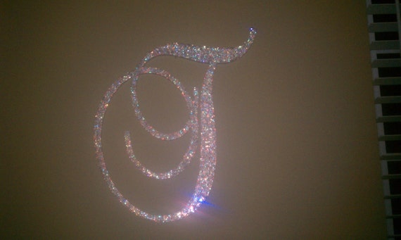 Crystal Wall Letter | Etsy