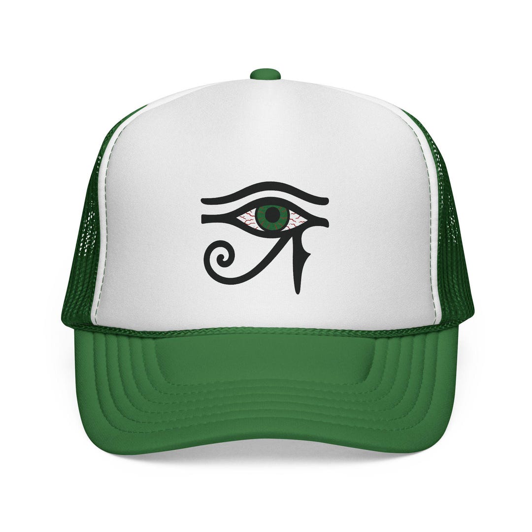 Eye of Horace Third Eye Protection Trucker Cap | Ancient Egypt Symbol ...