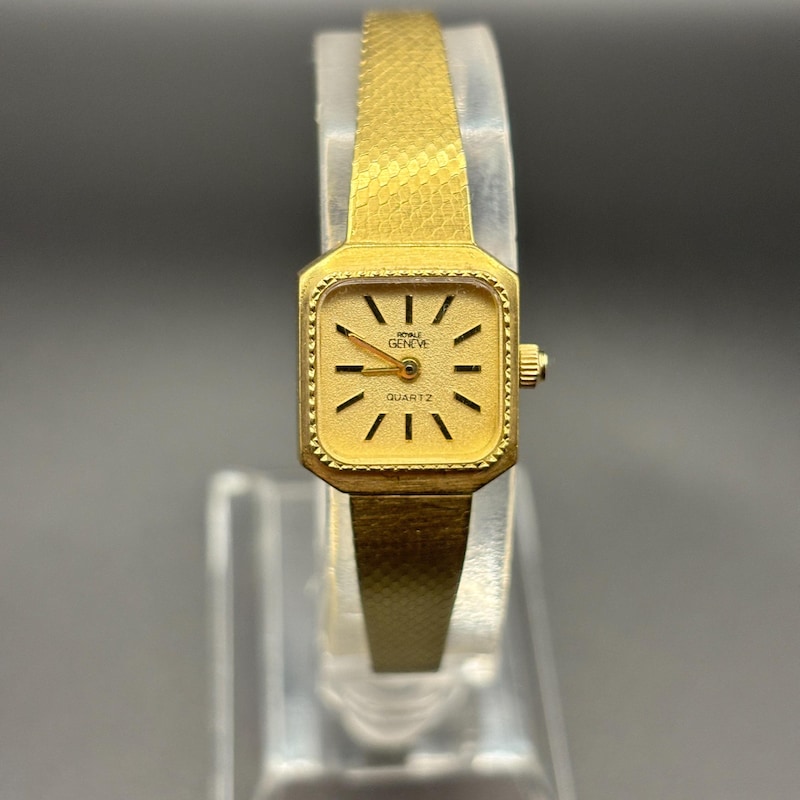 Gold Geneve Vintage Watch - Etsy