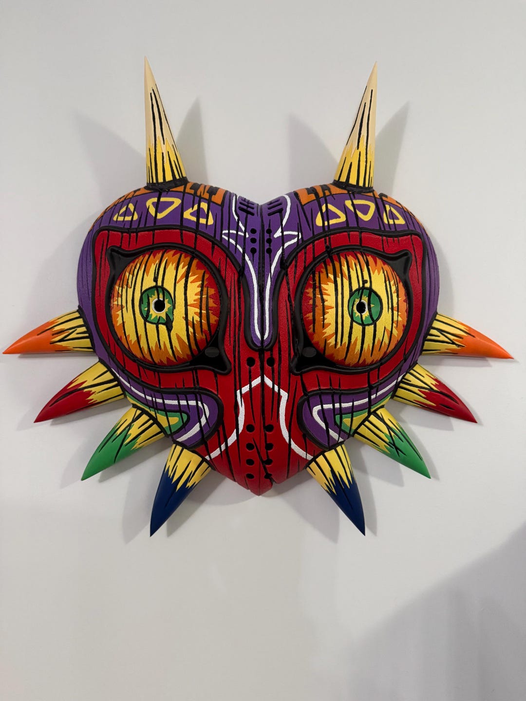 Legend of Zelda: Majora’s Mask XL Size Textured With Wall Mount - Etsy