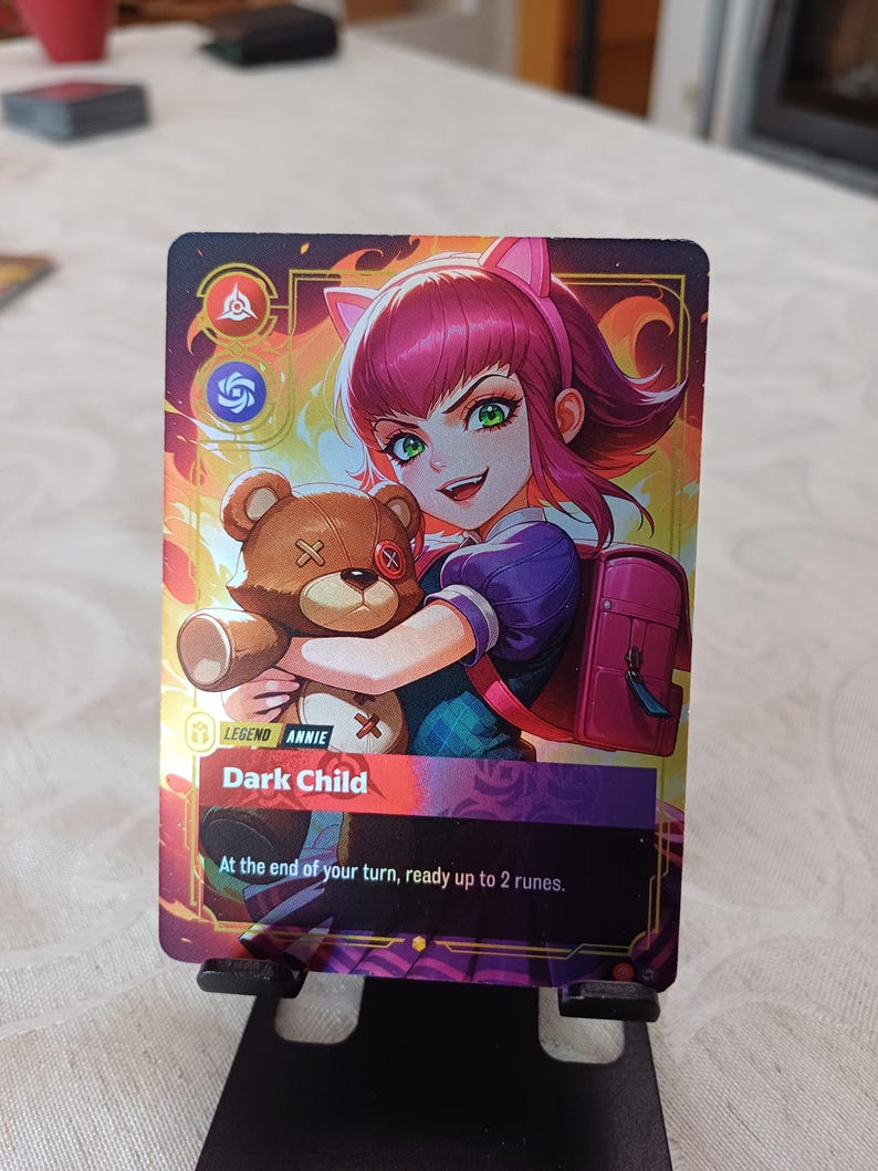 Riftbound Proxy — Annie - Dark Child - Etsy UK