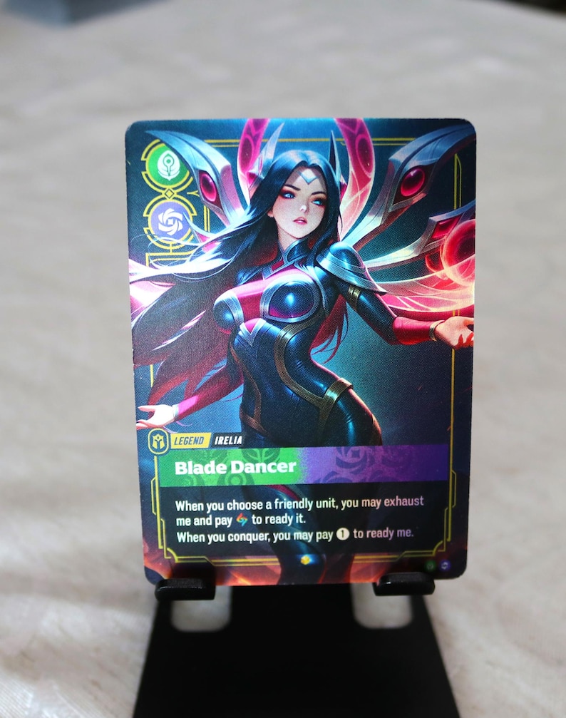 Irelia - Blade Dancer — Riftbound Proxy Card - Etsy