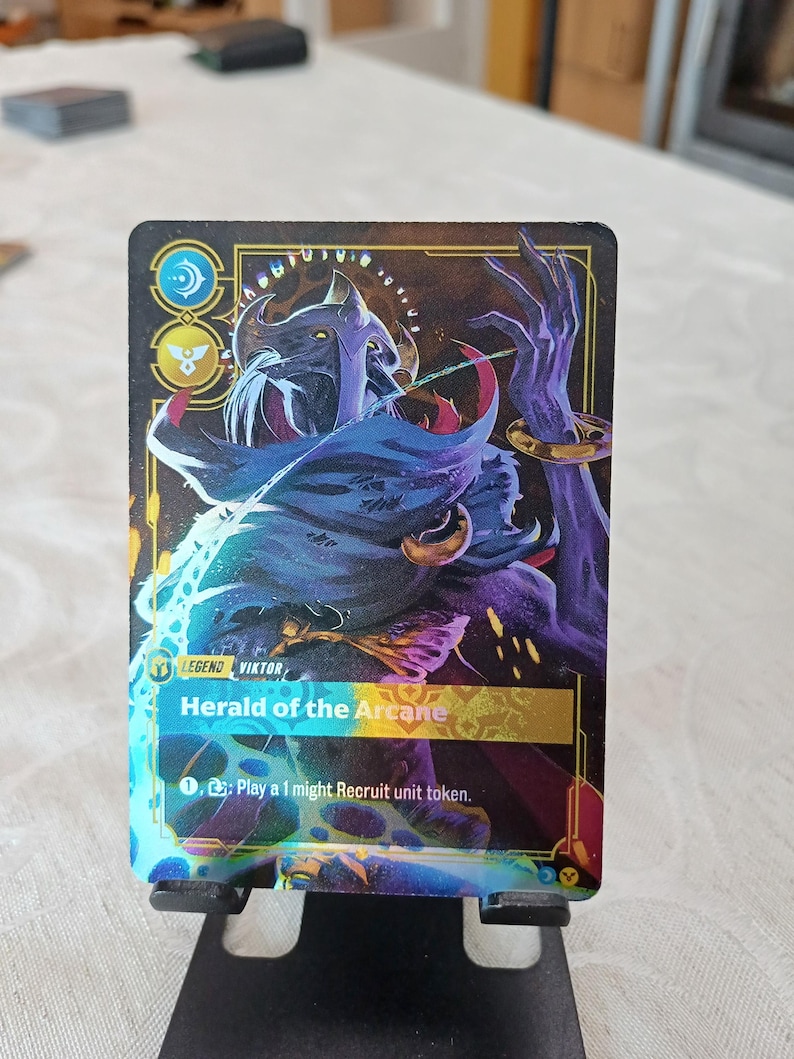 Viktor - Herald of the Arcane — Riftbound Proxy Card - Etsy